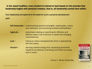 Ignatian Pedagogical Paradigm: an scaffold to the learner´s journey a.j ...