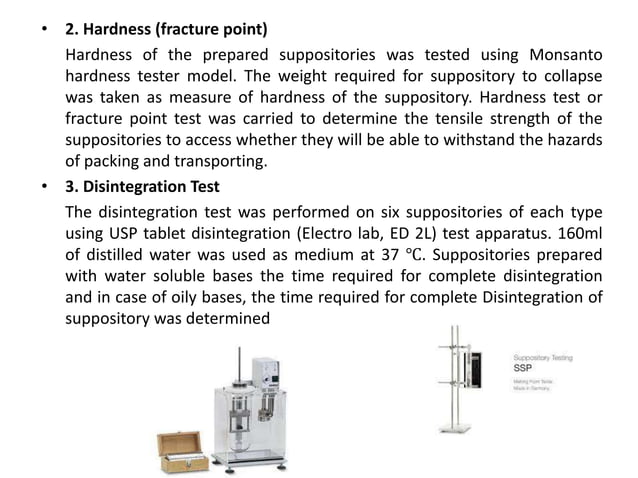 Ipqc and fpqc test for suppositories | PPTX | Pharmaceutical Drugs ...