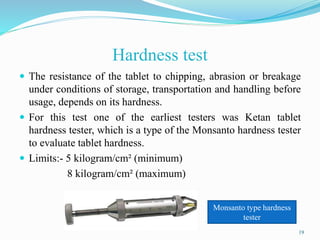 IPQC AND FPQC test of tablet.pptx