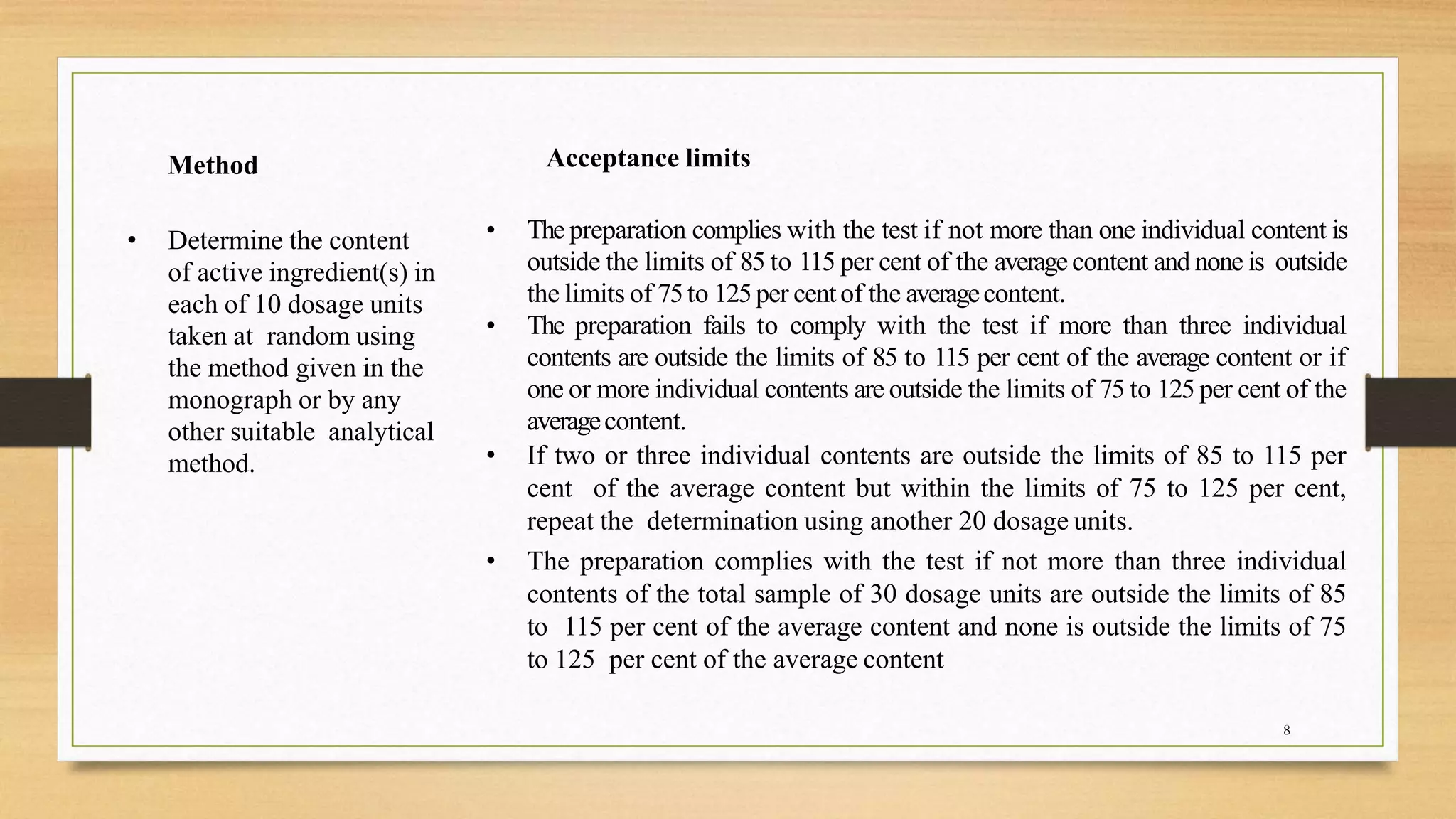 IPQC Tests for capsules As per IP, BP & USP | PPTX