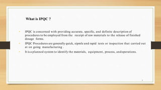 IPQC Tests for capsules As per IP, BP & USP | PPTX