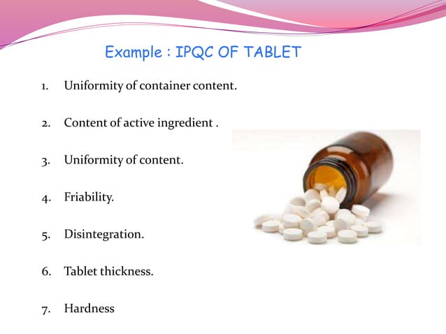 Ipqc | PPTX | Manufacturing Industry | Industries