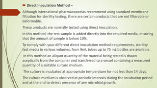 IPQC FOR PARENTRALS AND OPTHALMIC PRODUCTS | PPTX
