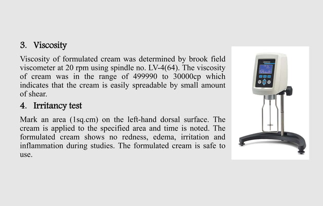 IPQC & FPQC tests for creams | PPTX
