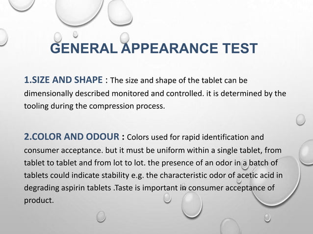 In Process Quality Control (IPQC) of pharmaceutical dosage form in ...