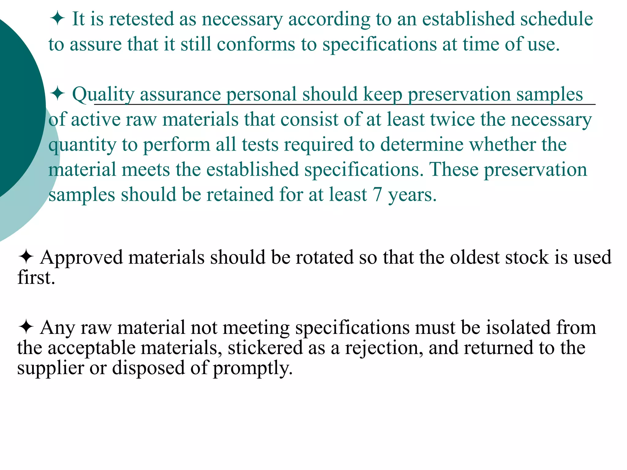 IPQC OF RAW MATERIAL.ppt
