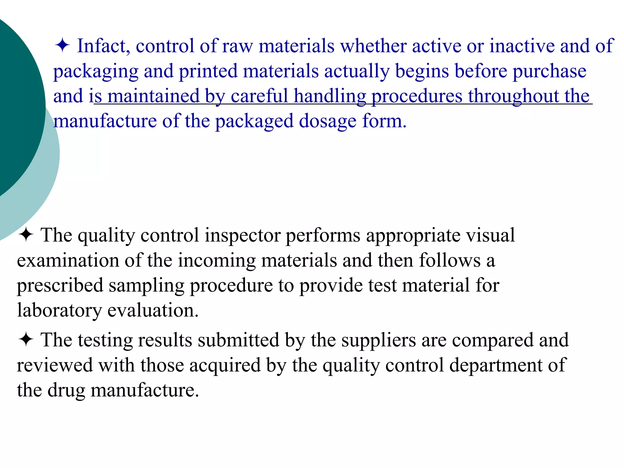 IPQC OF RAW MATERIAL.ppt