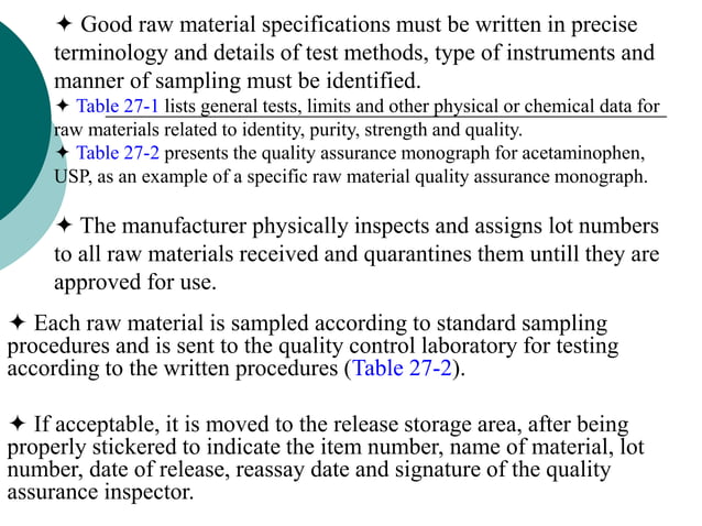 IPQC OF RAW MATERIAL.ppt