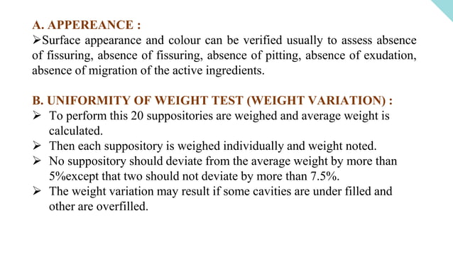 IPQC and FPQC test for semi solids dosage form....pptx | Skin and ...