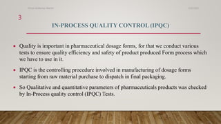 IPQC of Sterile Ointment.pptx