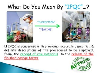 Ipqc solid dosage forms | PPT