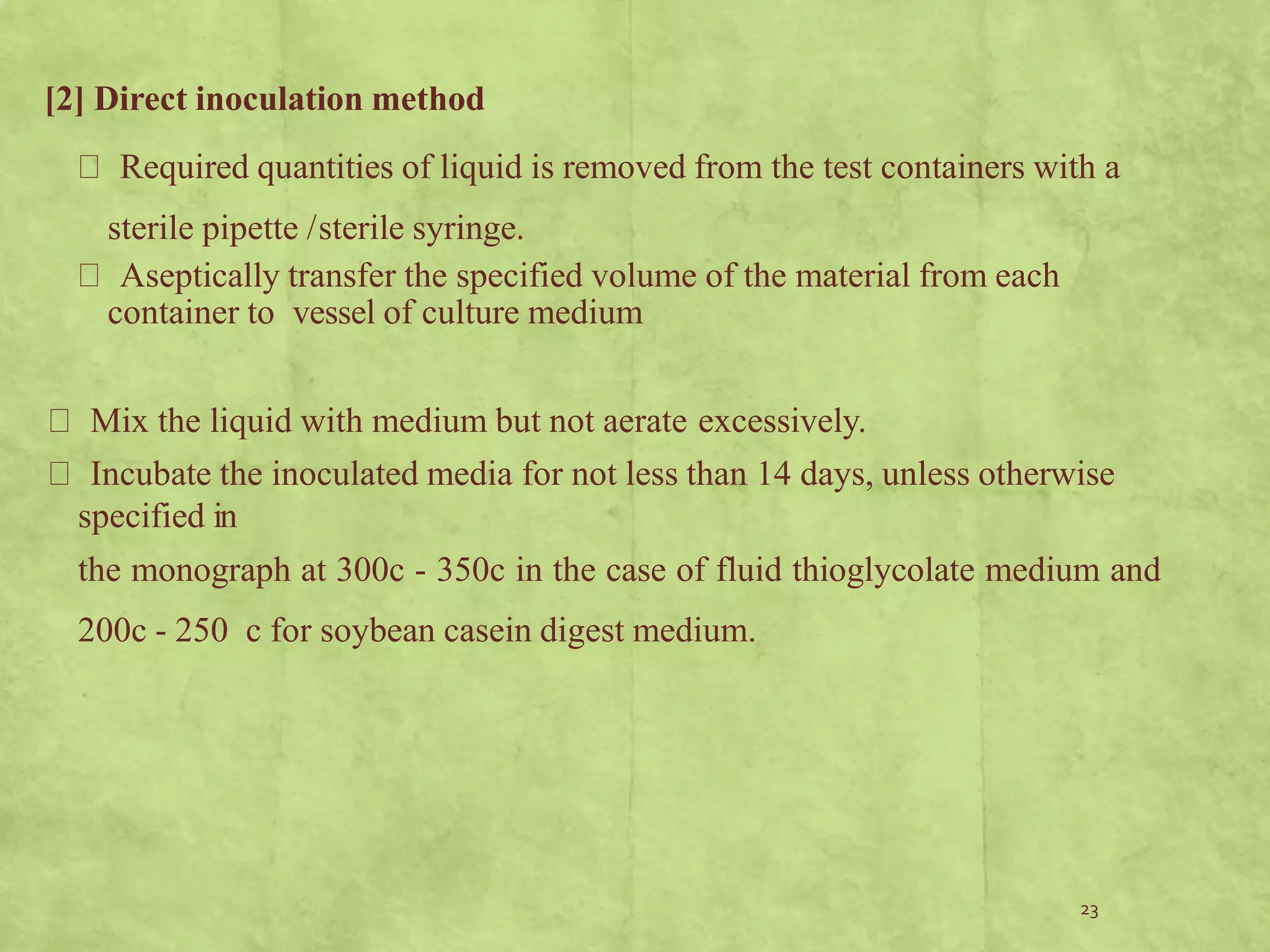 Ipqc tests for sterile formulations | PPTX