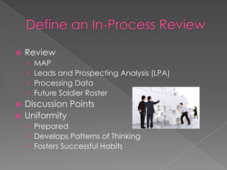 In-Process Review (LZ) | PPTX