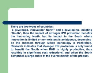 IPR and Economic Development | PPT