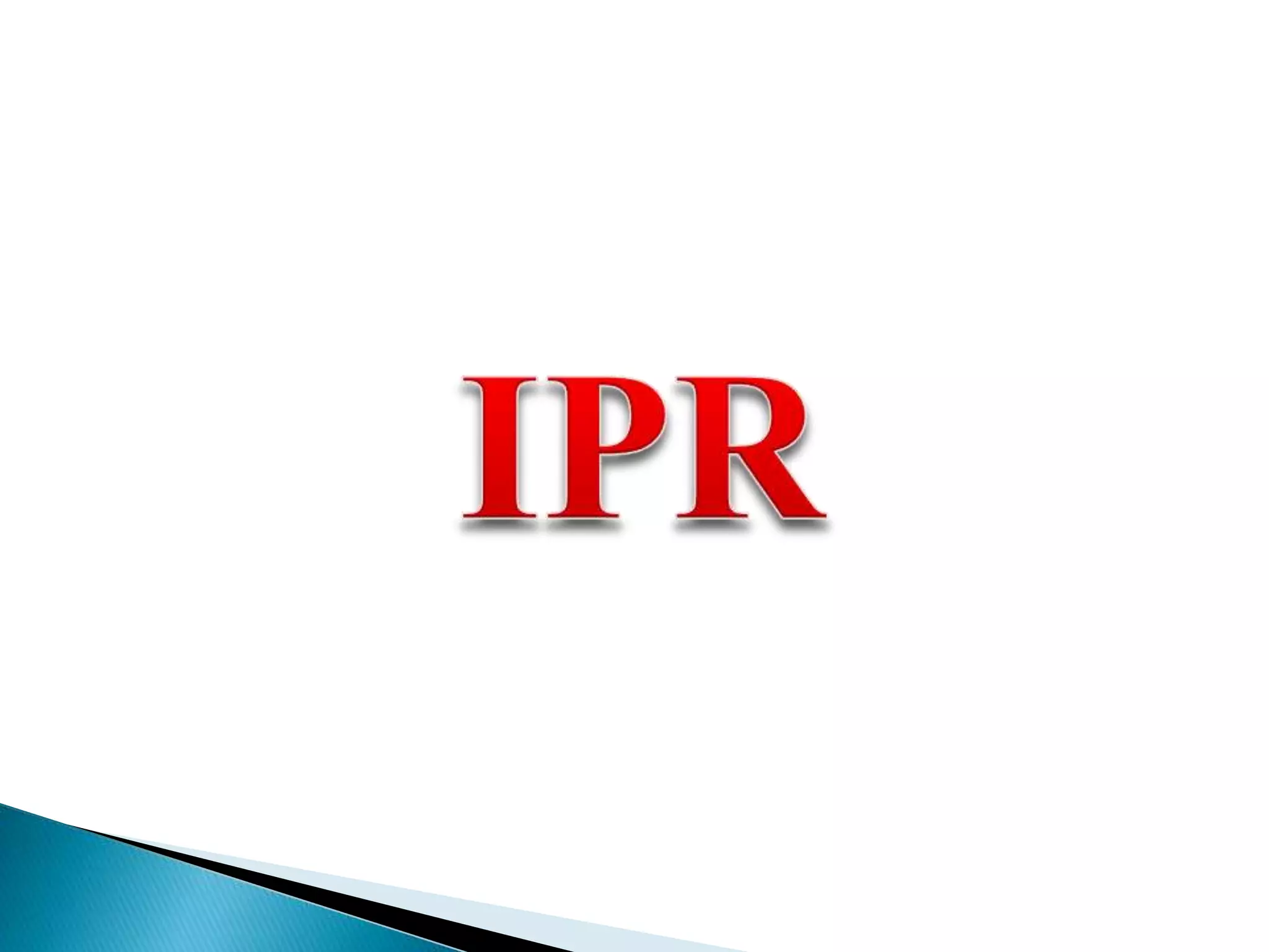 Ipr | PPTX