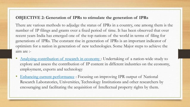IPR ( Intellectual property right ) | PPTX | Desktop Publishing ...