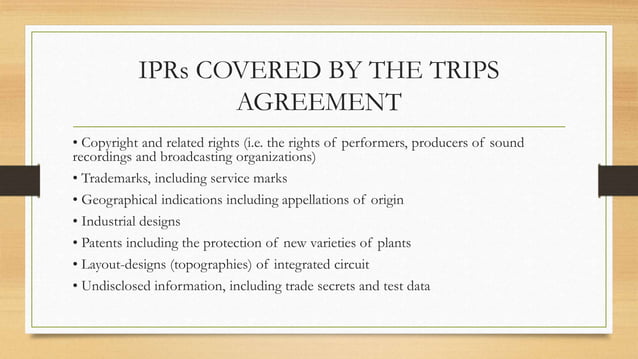 IPR ( Intellectual property right ) | PPTX | Desktop Publishing ...