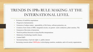 IPR ( Intellectual property right ) | PPTX