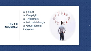 INTELLECTUAL PROPERTY RIGHTS | PPTX