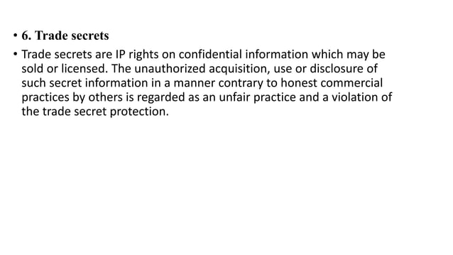 General Principles of Intellectual Property: Concepts of Intellectual ...
