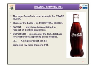IPR patent copyright trademark industrial design | PPTX