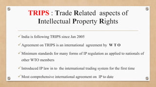 Intellectual Property Rights (IPR) - An overview | PDF