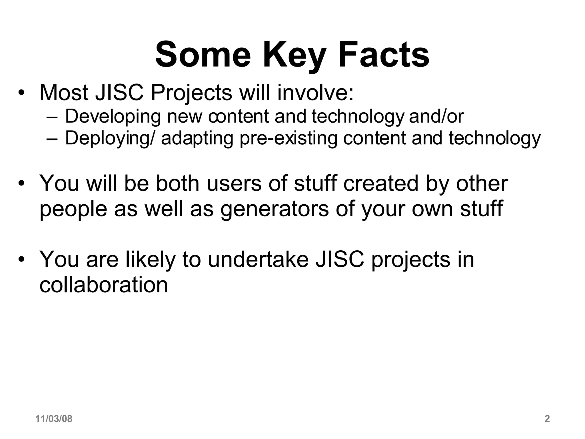 Ipr And Jisc Projects Ppt