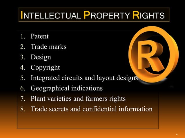 IPR AN INTRODUCTION | PPTX | Law