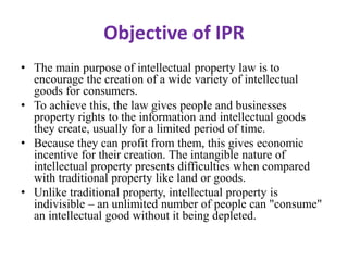 Intellectual property Rights | PPTX
