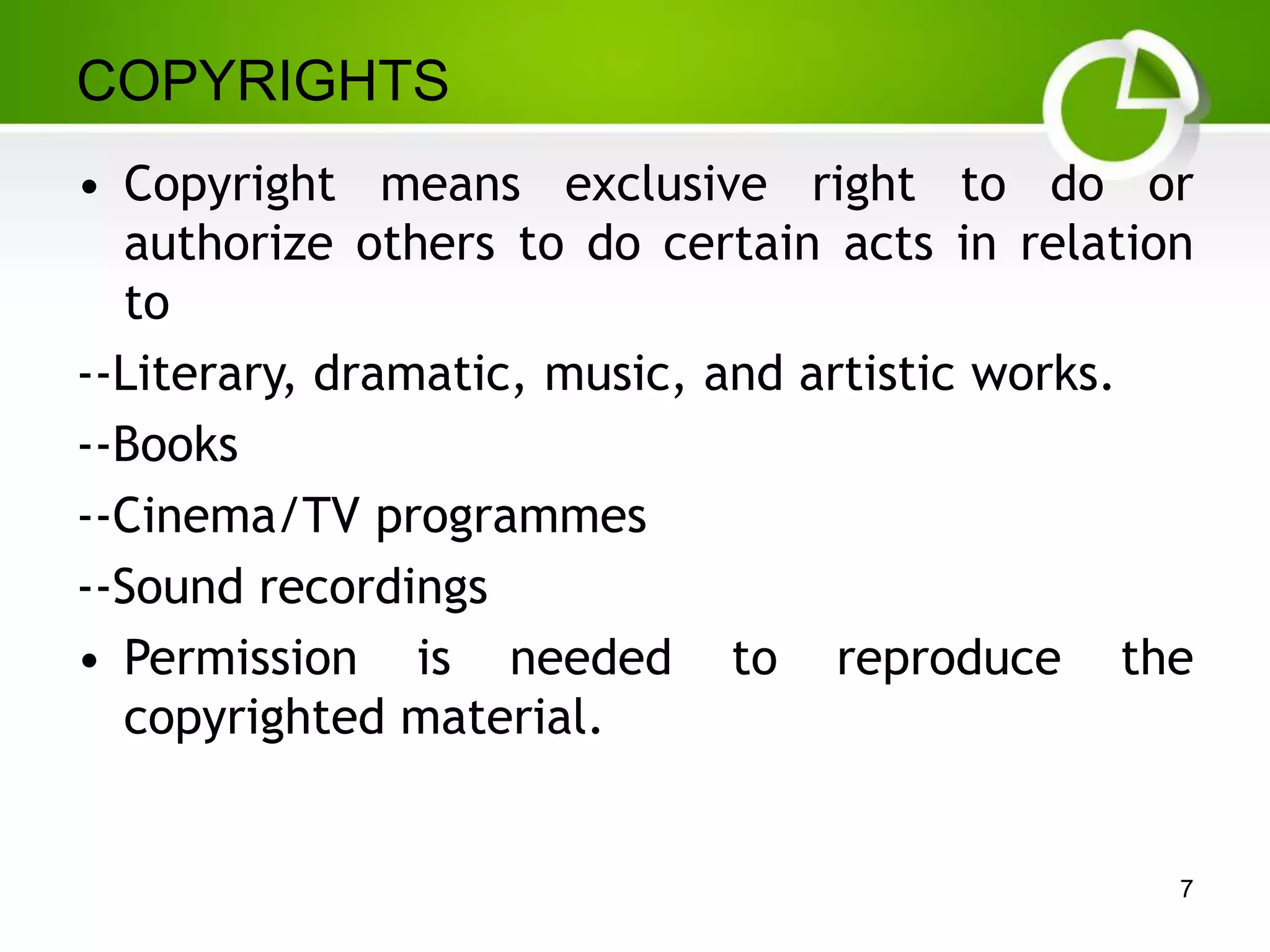 Intellectual Property Rights | PPTX
