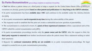 Inter Partes Review (IPR) - A Brief Understandings | PPTX