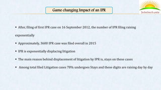Inter Partes Review (IPR) - A Brief Understandings | PPTX