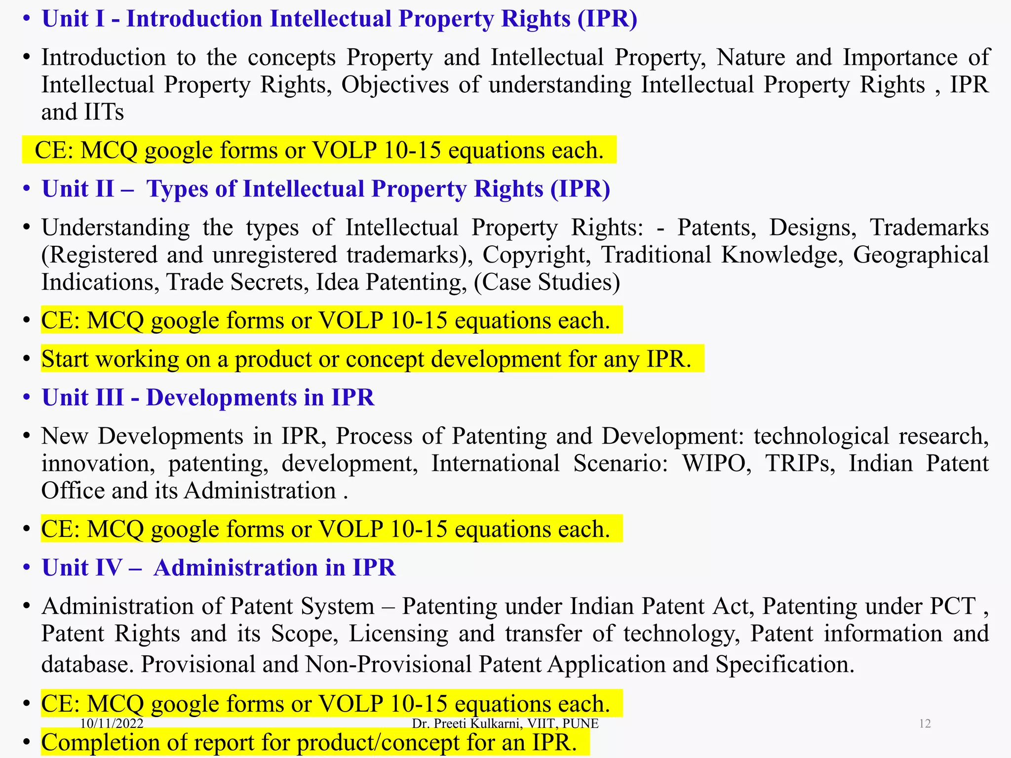 IPR- Orientation.pptx | Civil Engineering Industry | Industries