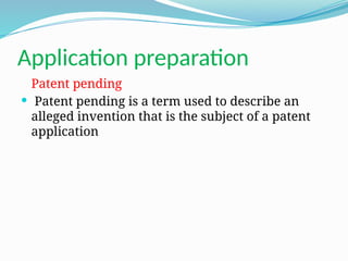 IPR-PPT -PATENT APPLICATION.ppt downloadx | PPTX