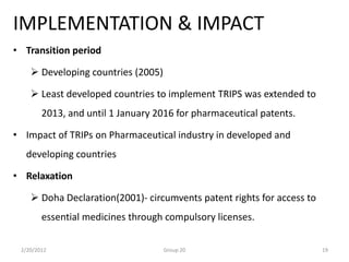 Ipr trips&trims | PPTX