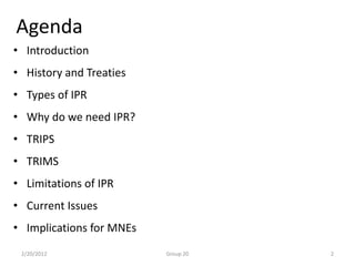 Ipr trips&trims | PPTX