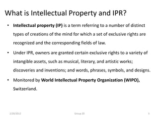 Ipr trips&trims | PPTX