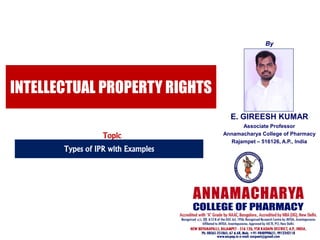 IPR - Types with Examples.pdf