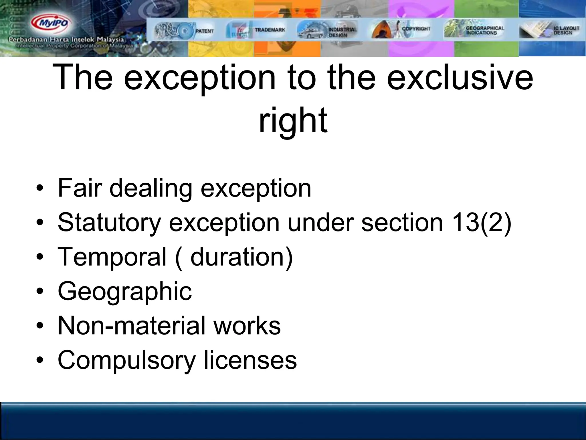 Intellectual property Rights, different types of IPR | PPT