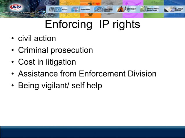 Intellectual property Rights, different types of IPR | PPT