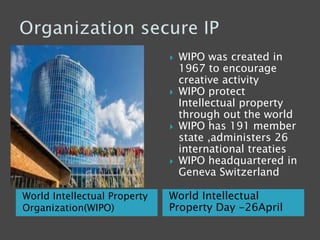 INTELLECTUAL PROPERTY RIGHTS | PPTX