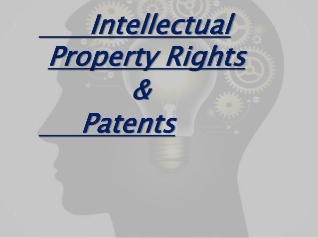 The Definition Of Intellectual Property Rights