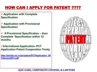 Intellectual Property Rights in India | PPSX