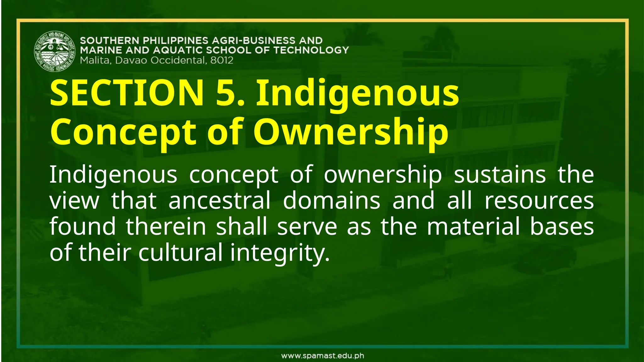 IPRA-LAW-4-6 (indigenous people rights act)) | PPTX
