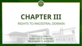 IPRA-LAW-4-6 (indigenous people rights act)) | PPTX