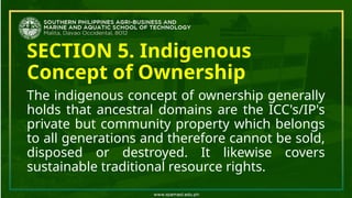 IPRA-LAW-4-6 (indigenous people rights act)) | PPTX