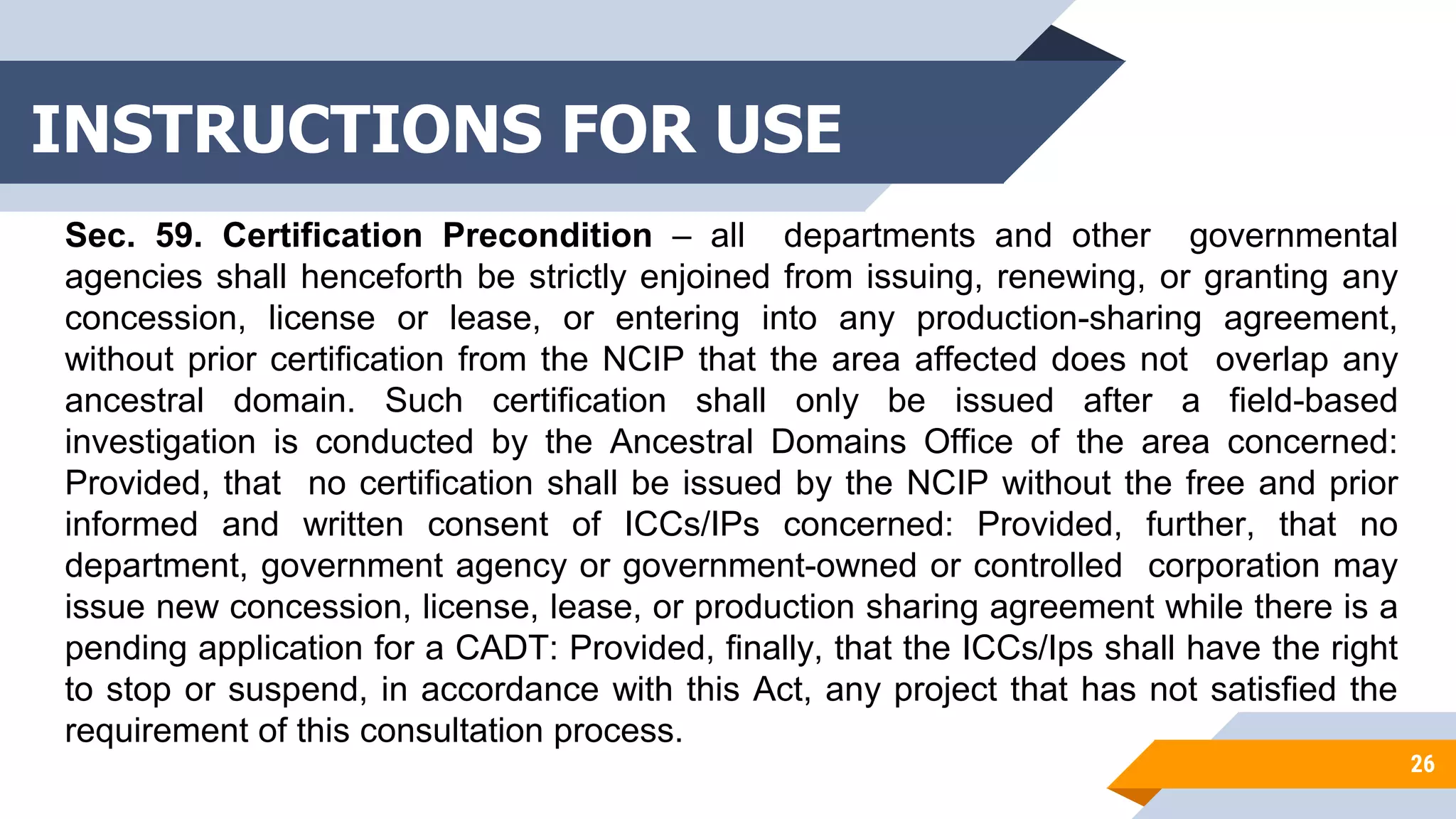 Ipra ncip | PDF