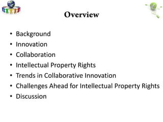 IP Rights and Collaborative Innovation | PPT