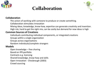 IP Rights and Collaborative Innovation | PPT