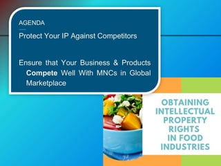 IPR and GI- with reference to food processing industry by naveen kumar ...